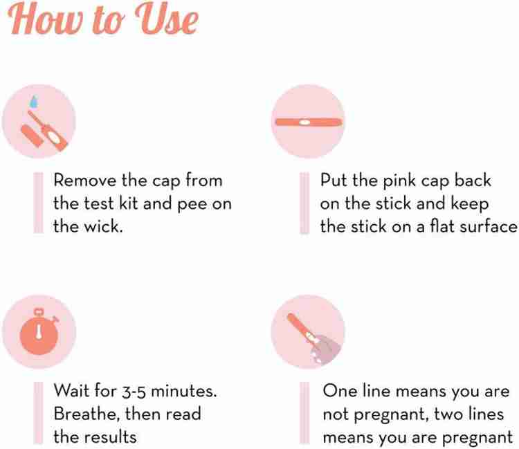 PLUSH Preg-Oh! Midstream Pregnancy Test Kit Price in India - Buy PLUSH ...