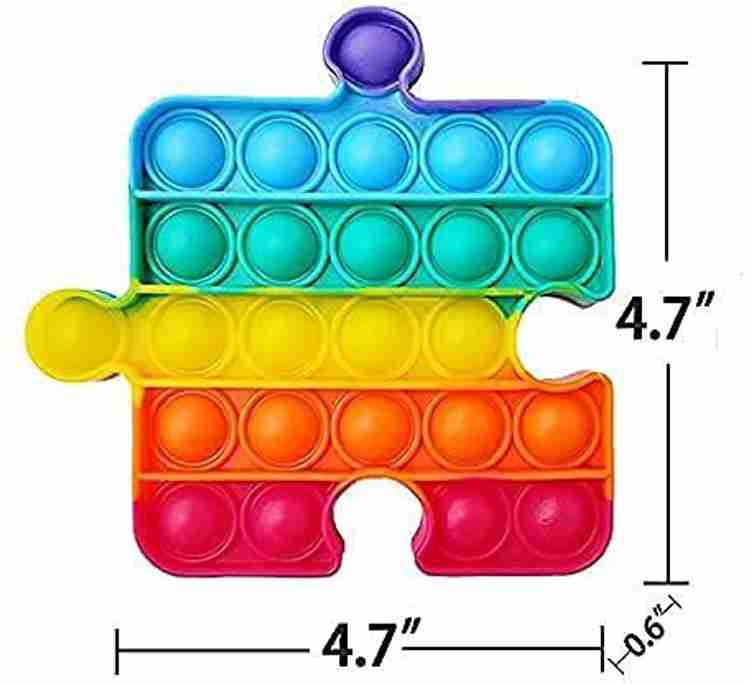 Fullkart Popit Game for Kids|Toddlers Mini Popit|Popit Game Rainbow ...