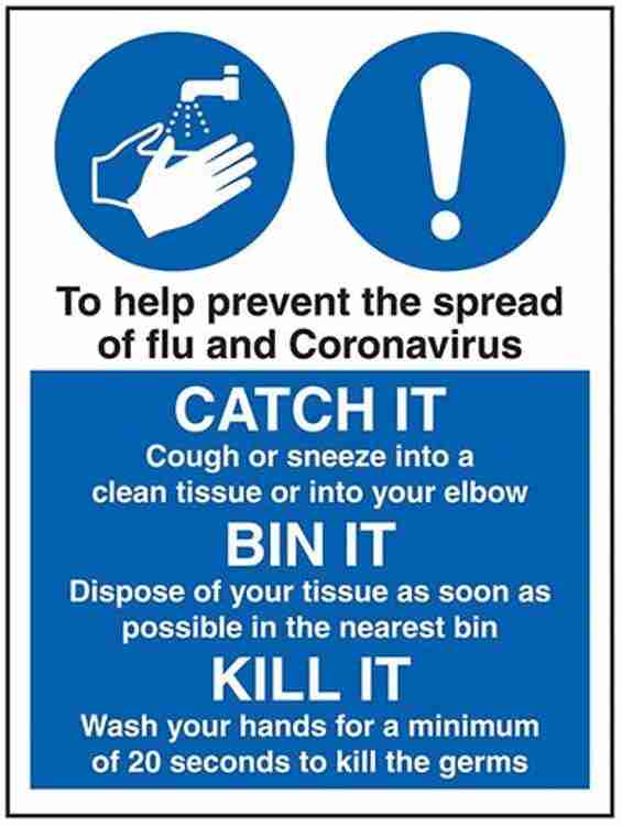 RLDigitalUnits To help prevent the spread of flow sign board Emergency ...