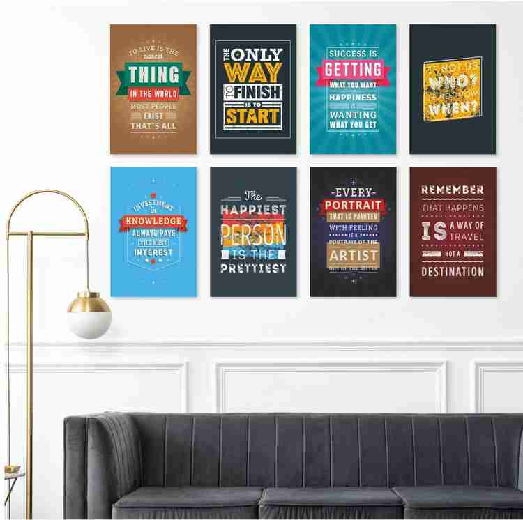 Motivational Poster Quotes Wall Design For Bed Room Drawing Room Poster ...