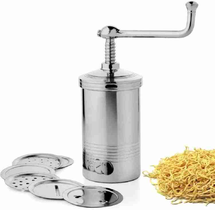 Stainless Steel Sev Maker Machine with 6 Jali Murukku Maker/Bhujiya ...
