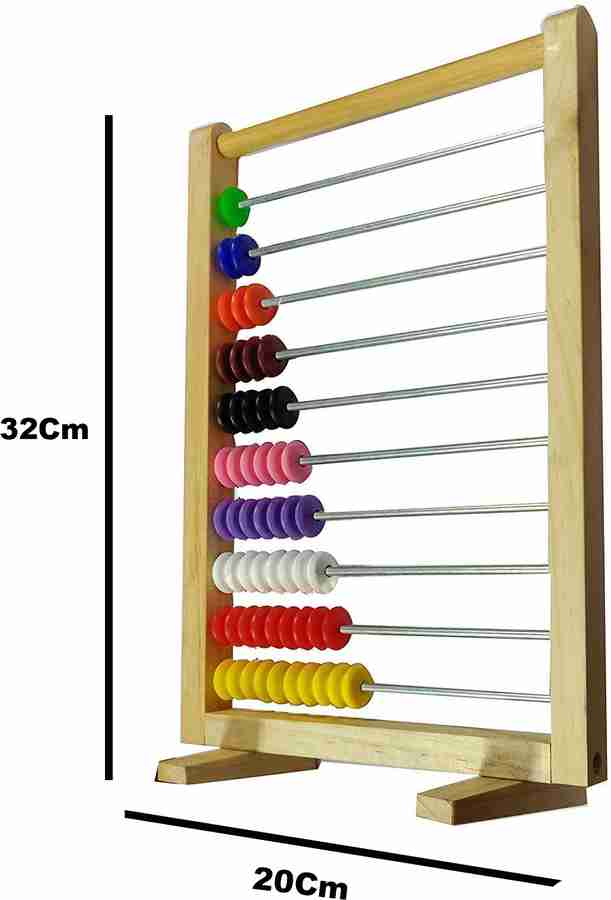 Synlark Wooden Abacus Counting Frame for Kids Increases Concentration ...