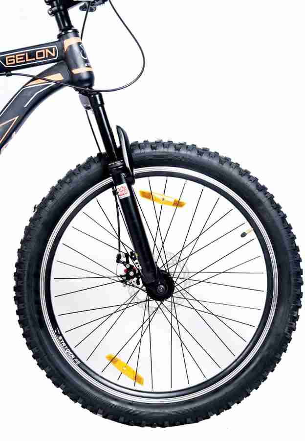 STRYDER Semi Fat Bike Gelon Dual Disc Front Suspension 26 T Mountain ...
