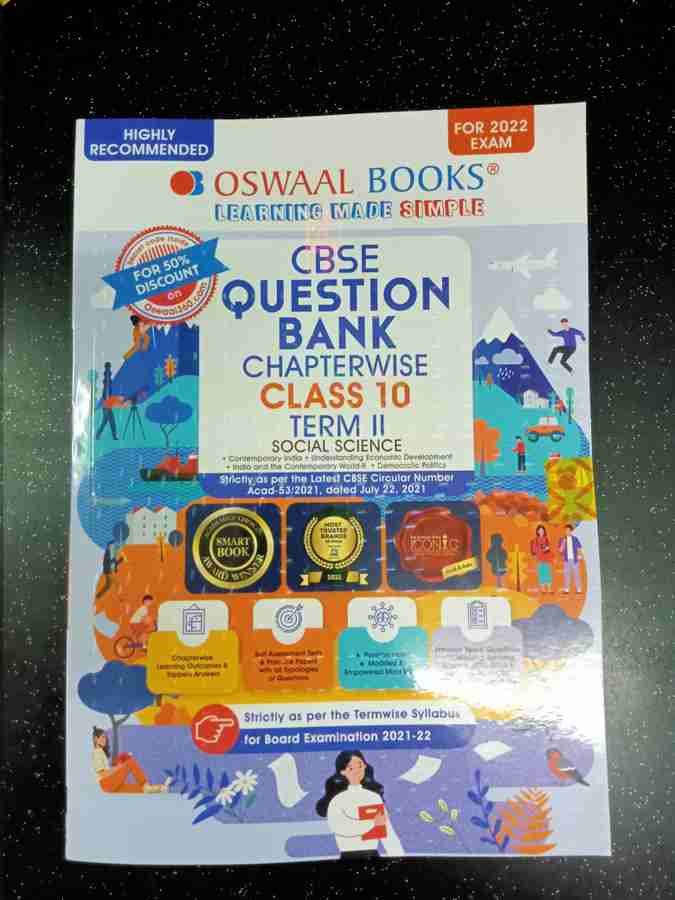 CBSE Question Bank Chapterwise Class 10 Term2 Social Science: Buy CBSE ... CBSE Question Bank Chapterwise Class 10 Term2 Social Science: Buy CBSE ...