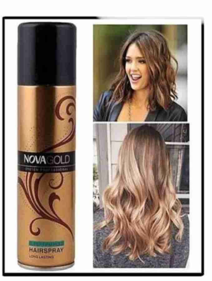 novagold Nova Gold Hair Stylish Spray 200 ml Hair Spray Price in India ...
