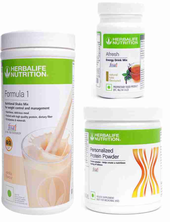 Herbalife Nutrition FORMULA 1 VANILLA 500 G PROTIEN 200 G AFRESH ENERGY ...