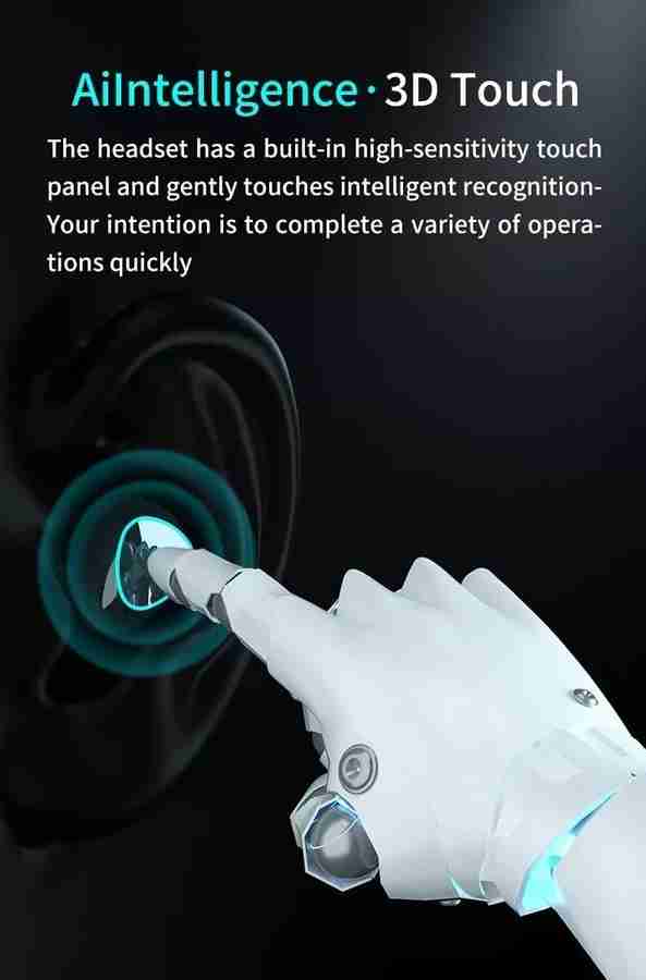 UPGRADED VERSION M10 TWS Wireless Headphones with Touch Sensor T08 ...