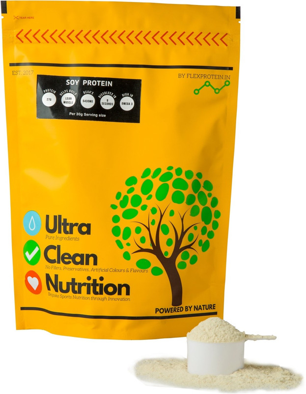 Flex Protein Ultra Premium Soy Protein Isolate Protein Powder (Imported ...