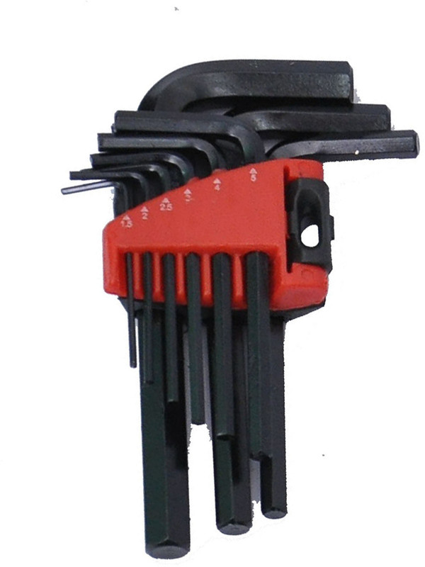 Buy Digital Craft Ge-Tech 9 Pcs L-Shape Hex Key Repair Tools Powerful ...