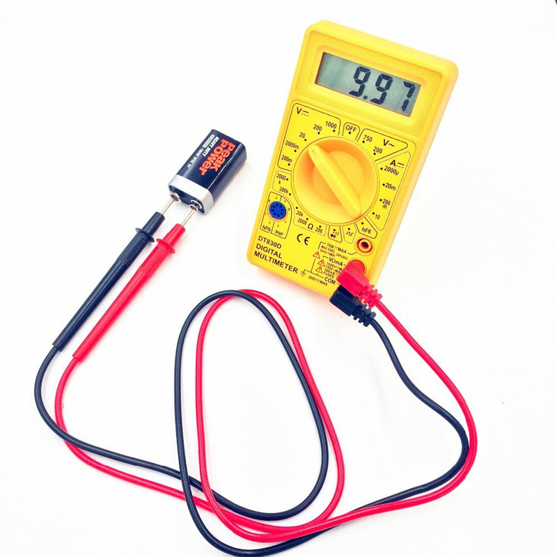 Buy BalRama 3 ½ Digits LCD Display DT-830D Mini Digital Multimeter ...
