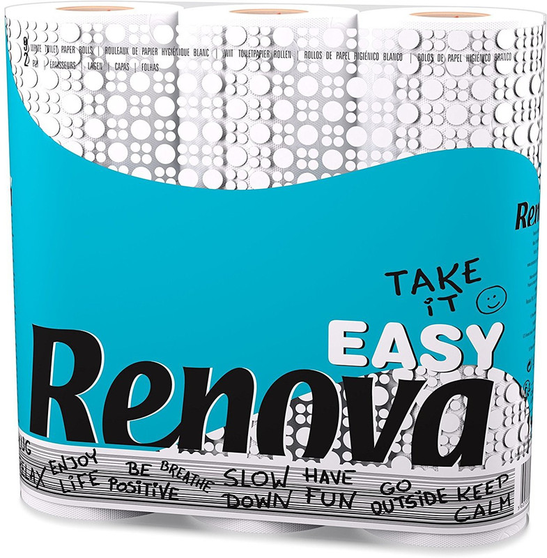 Buy Renova Easy Toilet Paper 9 Rolls , 2 Ply , Extreme Soft Toilet ...