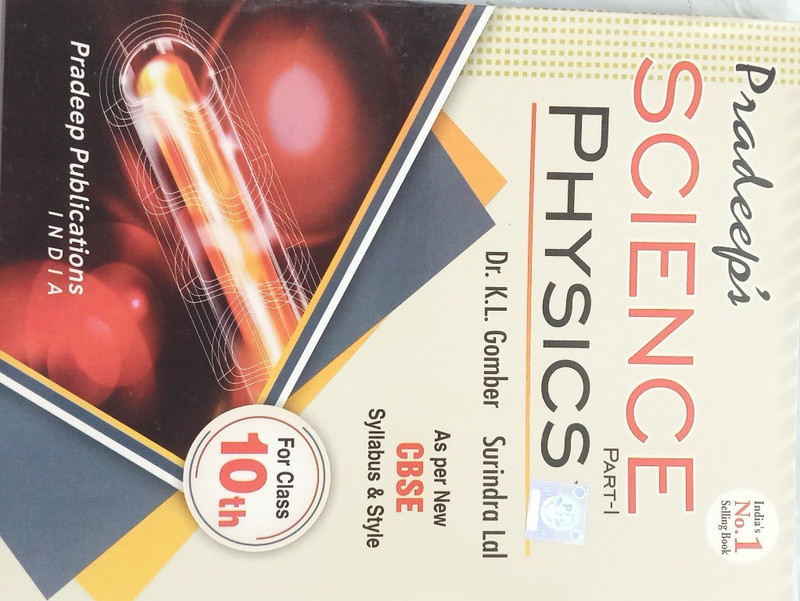 Pradeep Science Physics Part I For 10th Class As Per Desertcart Kuwait