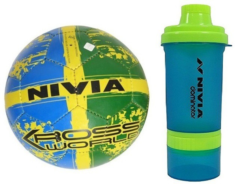 Buy Nivia Combo of two- One 'Kross World' Football (Size-5) and one ...