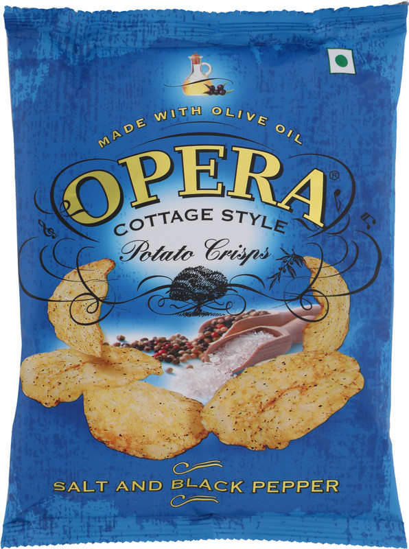 Buy Opera Cottage Style Salt and Black Pepper Potato Chips(55 g) Online ...