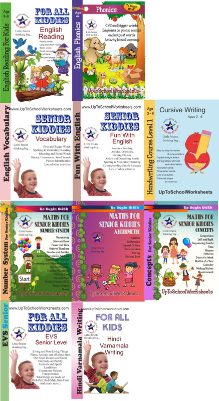 Upper Kg Set Of 10 Books Of Worksheets In All | Desertcart Bermuda