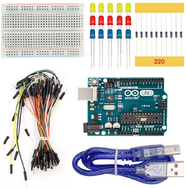 Buy REES52 R3_400 Basic Starter Kit Arduino UNO Alternative Energy ...