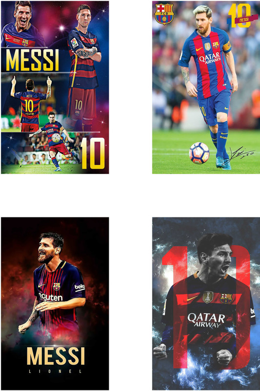 Leo Messi Poster Set Of Four Posters Leo Messi Poster | Desertcart Morocco