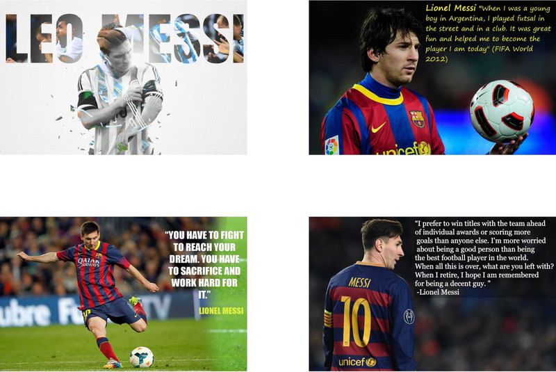 Leo Messi Poster Set Of Four Posters Leo Messi Poster | Desertcart Belize
