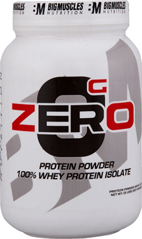BIGMUSCLES NUTRITION ZERO Protein Powder from 100% WHEY ISOLATE Whey ...