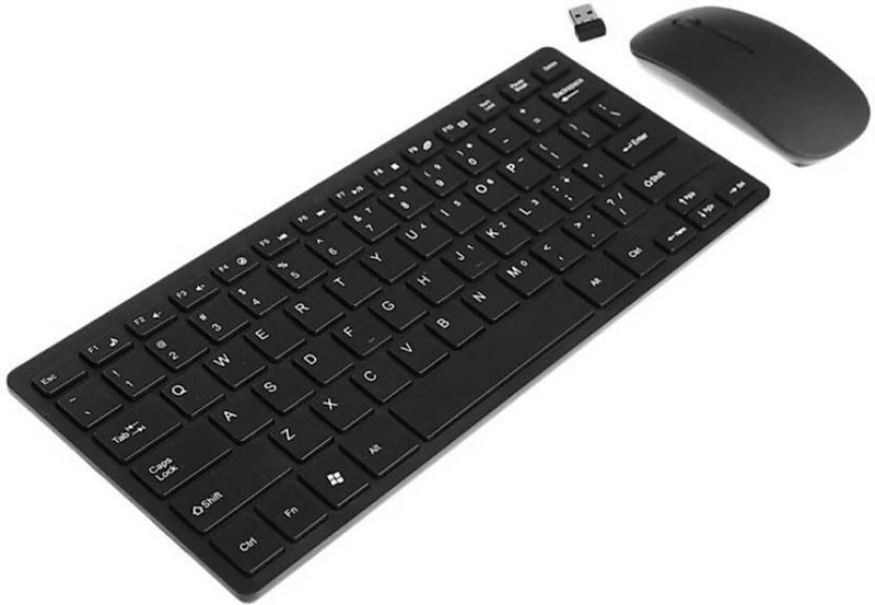 Buy FU4 THIN 2.4 G WIRELESS KEYBOARD & MOUSE WIRELESS MULTI -DEVICE ...