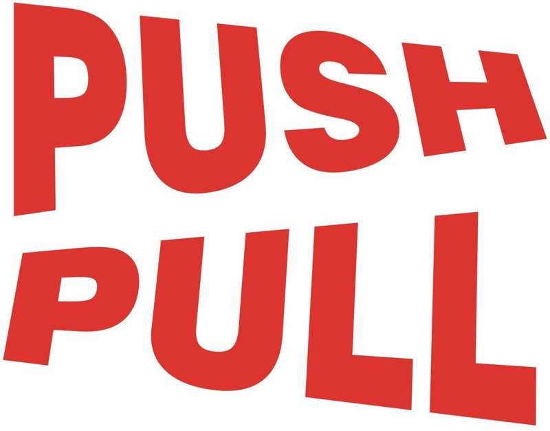 Buy signEver Push Pull Sign Sticker For Glass Door Home Office Hospital ...