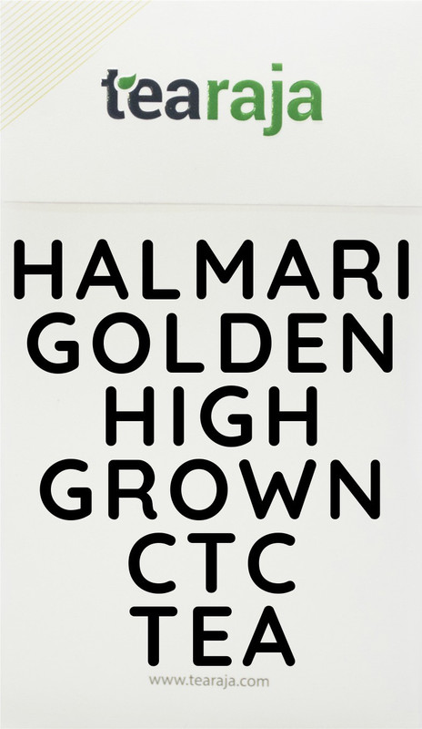 Buy Tearaja Halmari Golden High Grown CTC Tea, 500 GMS | Pure Single ...