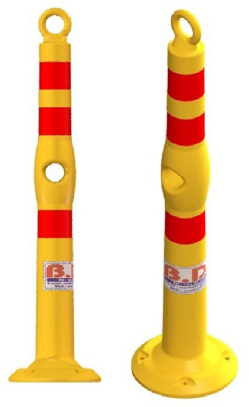 Bdi Double Chain Delineator Lldpe Road Safety Product Yellow Emergency ...