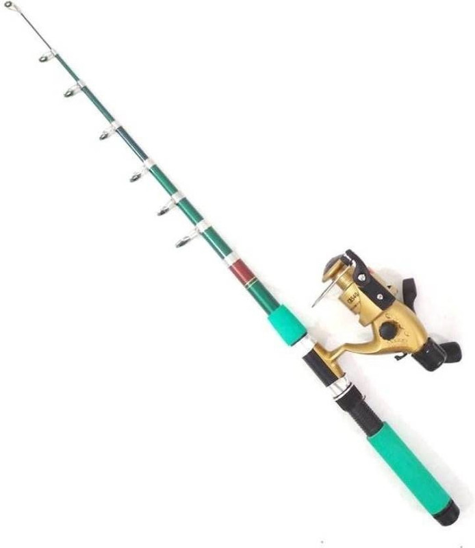 Fisheryhouse Fisheryhouse Cobra Reel And Rod 2099 Green Multicolor ...