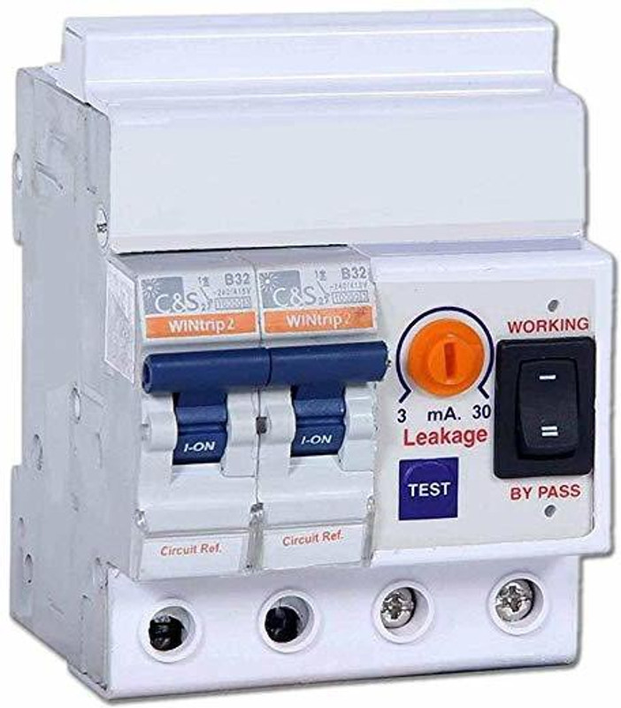 Hitech Single Phase 32a Rccb Elcb Rccb Mcb Single Phase | Desertcart INDIA
