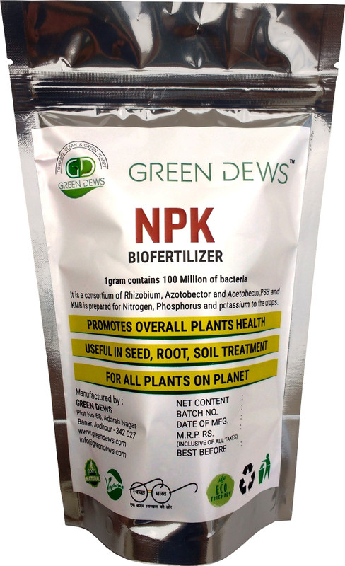 Buy Green Dews NPK MOBILIZING BACTERIA MICROBES BIO/ FERTILIZER ...