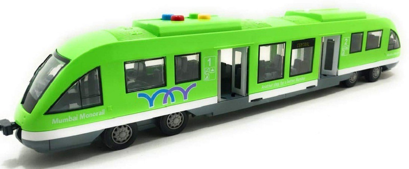 Yatri Mumbai Monorail Train Toy With Openable Doors Light Sound ...