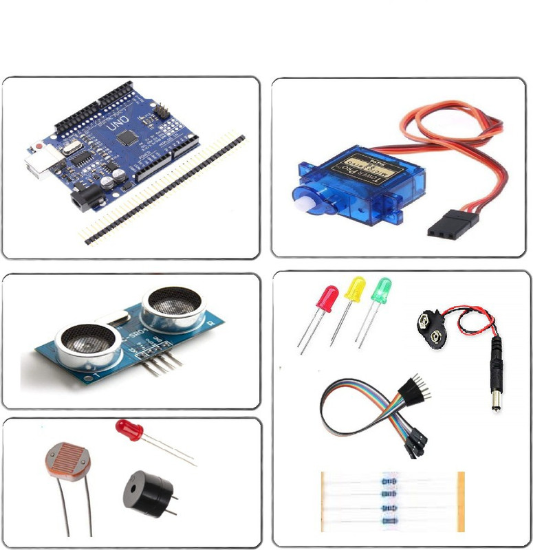 Buy Olatus Arduino Uno Smd Kit With Sg90 Servo Motor And Ultrasonic Hc