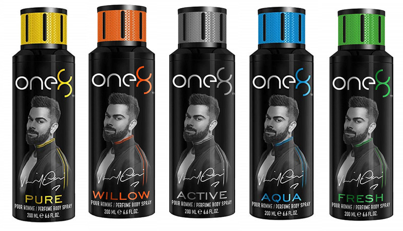 Buy One 8 by Virat Kohli Willow, Active, Pure, Fresh and Aqua Perfume ...