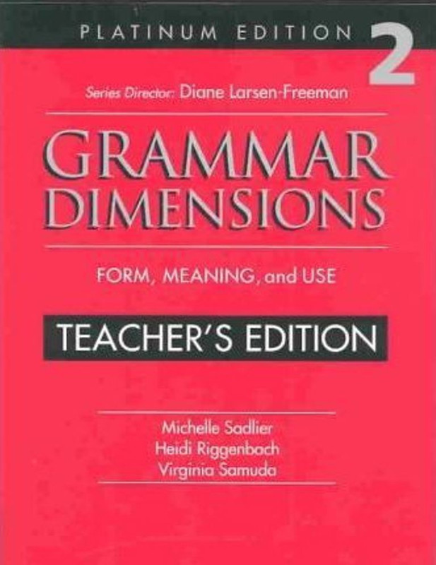 Buy Grammar Dimensions Form Meaning And Use Leve 2 Teacher Edition buy-grammar-dimensions-form-meaning-and-use-leve-2-teacher-edition