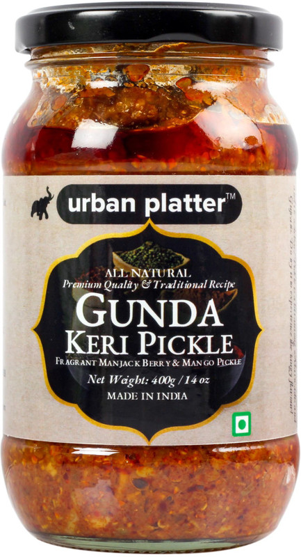 Urban Platter Gunda Keri Pickle, 400g / 14oz Mixed Pickle(400 g ...