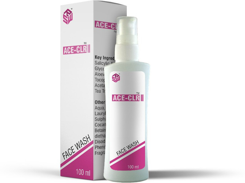 Ace Clr Glycolic Acid And Salicylic Acid Face Wash 2 | Desertcart INDIA