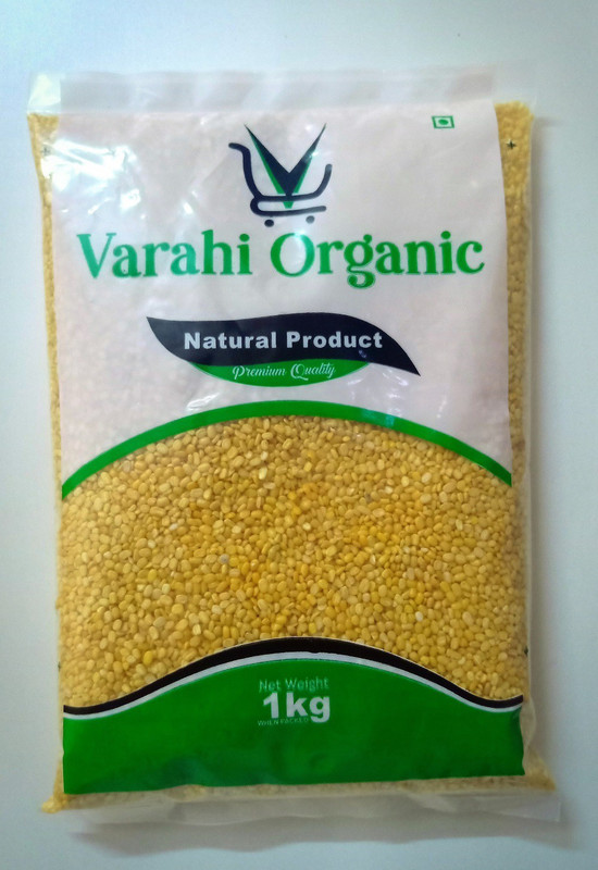 Buy Varahi Products Unpolished Yellow Moong Dal (Split)(1 kg) Online at ...