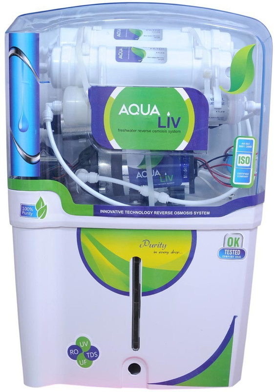 Aqua Fresh +UV+UF+TDS ADJUSTER+ALKALINE CARTRIDGE 13 L RO Water ...