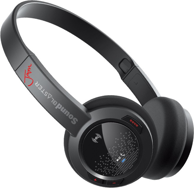 Buy Creative Sound Blaster Jam Bluetooth Headset with Mic(Black, On the ...