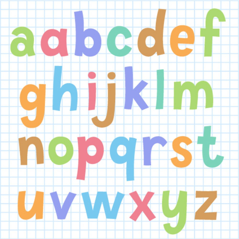 English Alphabets Poster For Kids Alphabest Posters Number Posters Kids ...