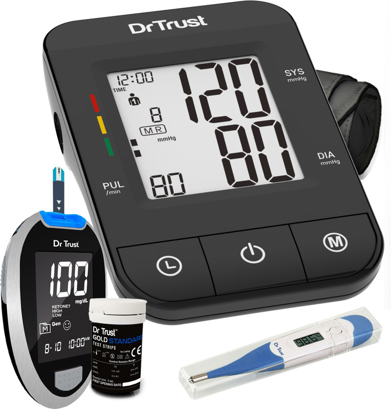 Buy Dr. Trust (USA) Comfort black Best digital testing apparatus bp ...