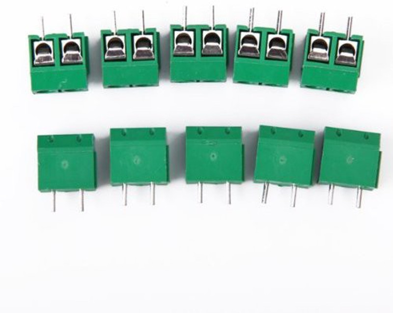 Ansoz 10 Pieces 2 Pin Pcb Mount Terminal Block Connector | Desertcart INDIA