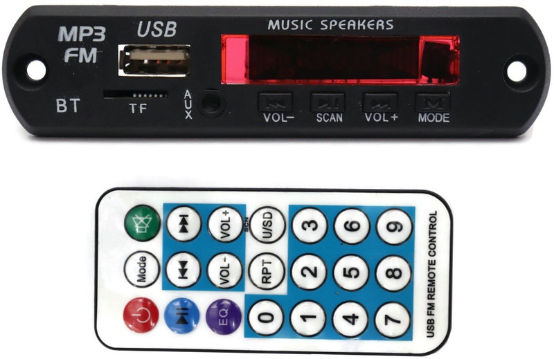 Buy Electronicspices Bluetooth FM USB AUX Card MP3 Stereo Audio Player ...