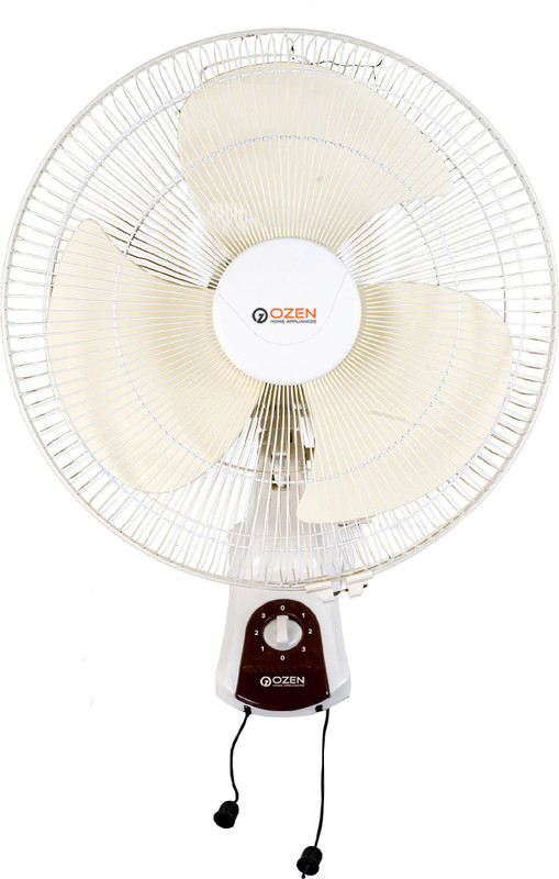 OZEN Ultra High Speed Wall Mounted 400 mm 3 Blade Fan with Auto-Swing ...