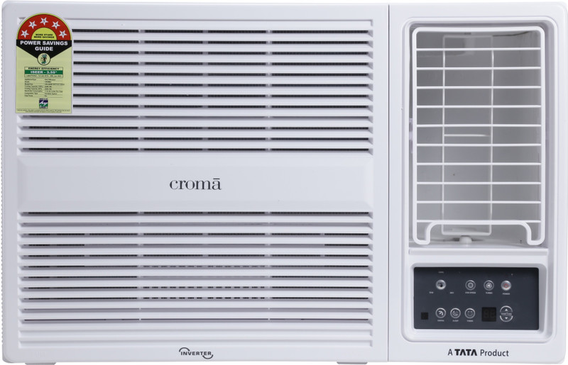 Croma 1.5 Ton 5 Star Window Inverter R-32 Green Refrigerent AC - Pale ...