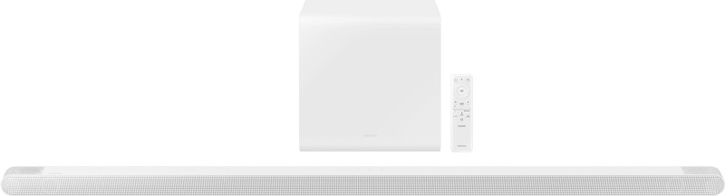 SAMSUNG HW-S801B/XL Ultra Slim Wireless Dolby Atmos 330 W Bluetooth Soundbar (White, 3.1.2 ...