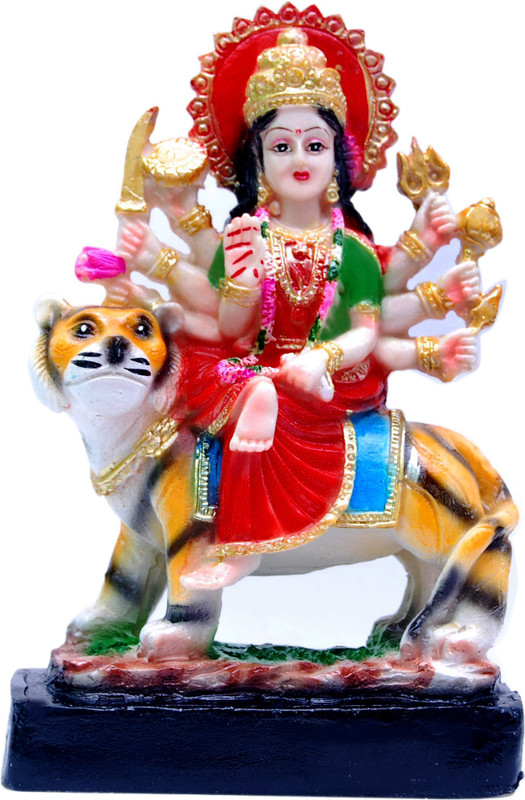 Green Value Hindu God Made Polyresin Lord Goddess Bhagwan Maa ...