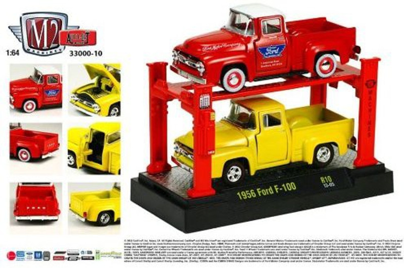 Buy M2 Machines 1956 Ford F-100 * * 2013 Auto-Lift 1:64 Scale Die-Cast ...