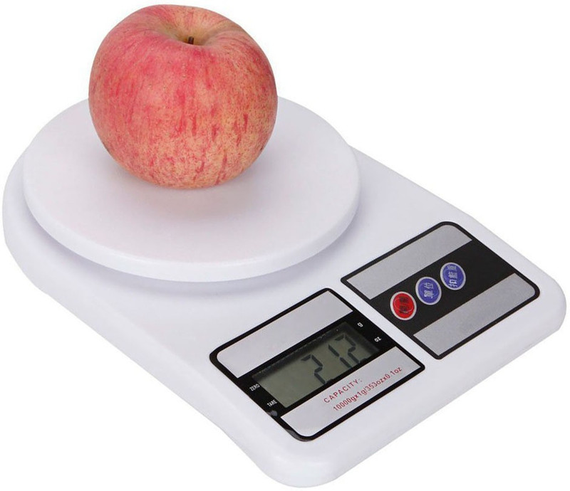 Greggs Fancy Scale Weighing Scale(White) - NoveltyCart