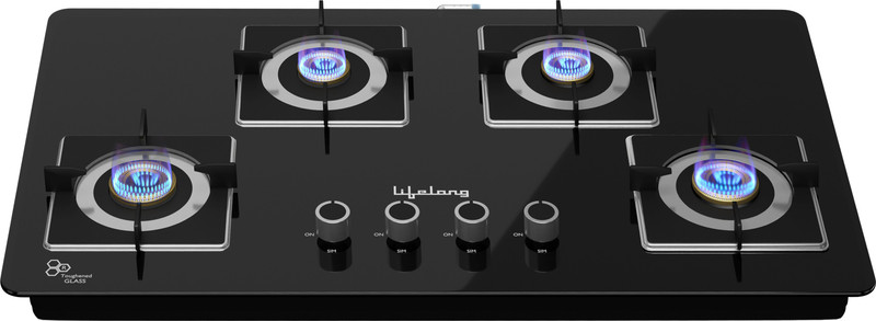 Lifelong Lexus Plus LLHT004 Toughened Glass Counter Top Hob Top Cooktop ...